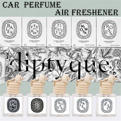 Car Perfume Diptuque Minyak Wangi Kereta Diptyque Air Freshener