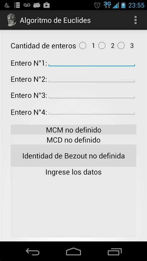 Algoritmo Euclidiano Apk For Android Download
