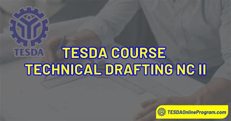 Tesda Technical Drafting Course Tesda Online Program