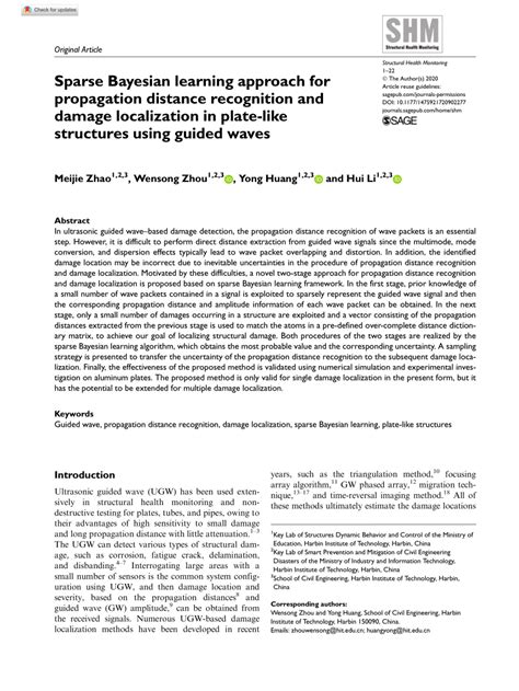 pdf sparse bayesian learning approach for propagation distance