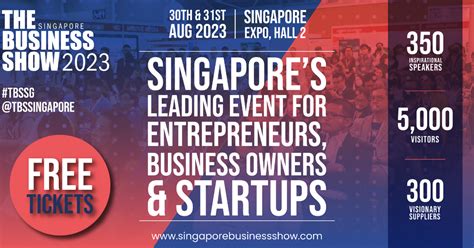 Industry Events The Singapore Business Show 2023