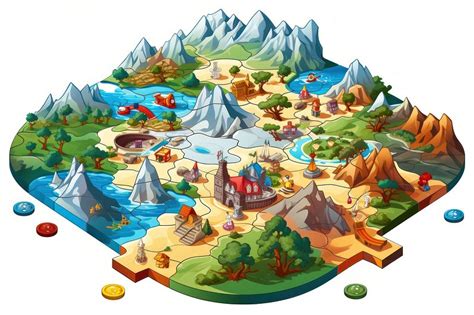 Land Map Cartoon Background Images Free Photos Png Stickers