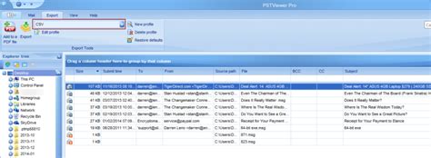 How To Convert Outlook MSG EML Email Files To CSV Files Viewer For Outlook PST OST Email