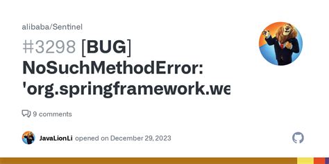 Bug Nosuchmethoderror Org Springframework Web Reactive Function Server Serverresponse