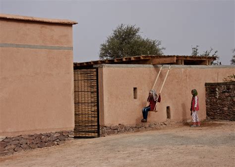 Mud Bricks And Woven Rattan Used To Build Preschool In Morocco