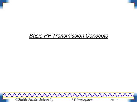PPT Basic RF Transmission Concepts PowerPoint Presentation Free Download ID