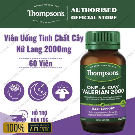 Viên Uống Tinh Chất Nữ Lang Thompsons One A Day Valerian 2000 60