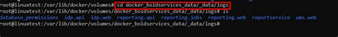 Debug And Error Log Files Location In Bold Reports Docker