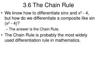 PPT The Chain Rule PowerPoint Presentation Free Download ID