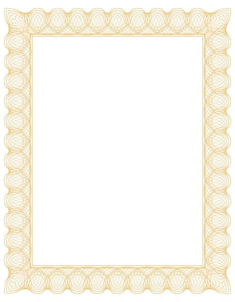 Premium Vector Certificate Border Design