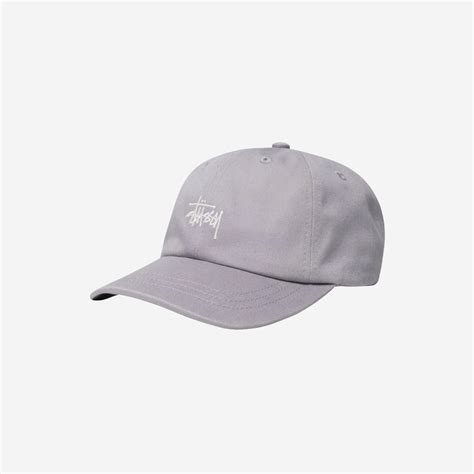 스투시 베이직 스탁 로우 프로 캡 그레이 Stussy Kream 스투시 베이직 스탁 로우 프로 캡 그레이 Stussy Kream