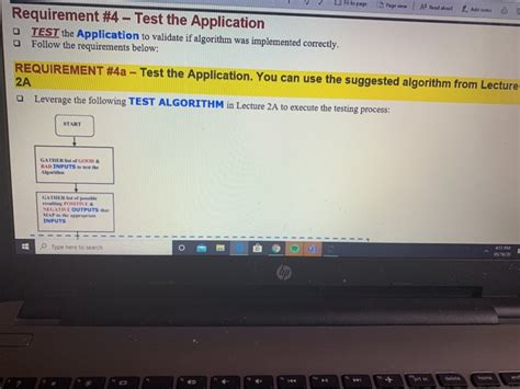 Solved Requirement 1 Algorithm To Implement Your