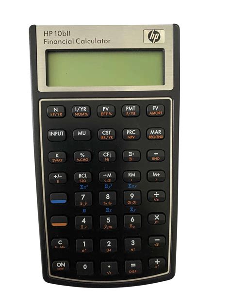 Business And Management Sciences Hp 10bii Financial Calculator Was Sold