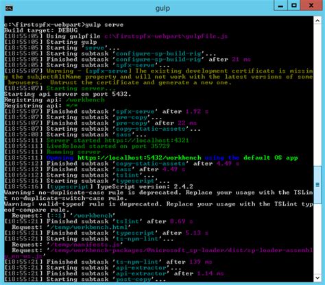 sharepoint framework develop first client side web part