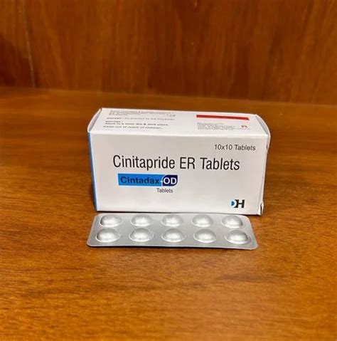 Cinitapride Er Tablets At Rs 2600box In Vadodara Id 25155938930