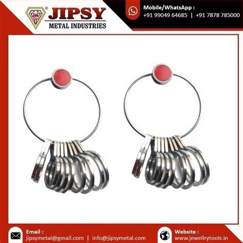 Universal Ring Sizer With International Markings For Measuring Ring
