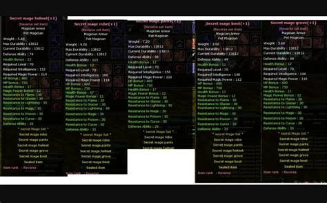 Mage Secret Set 7 Knight Server Minark 97188