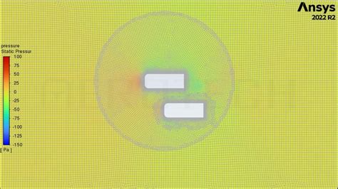 Cfd Overset Mesh Approach To Simulate The Overtaking Process Ansys Fluent 2022r2 Youtube