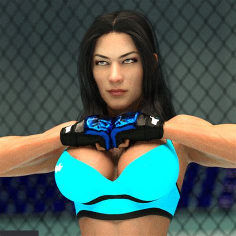 mfc championship fight 1 01 3d render renderhub gallery