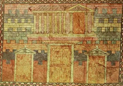 Visual Midrash Dura Europos Synagogue The Jerusalem Temple Visual