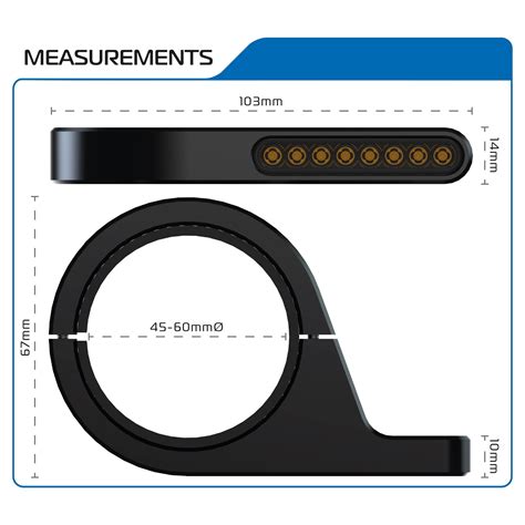 Oxford Dark Turner Sequential Fork Mounted Motorcycle Indicators