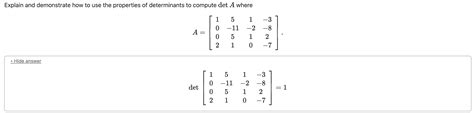 Solved Please Explain How To Obtain Answer Can Use Python Chegg Com