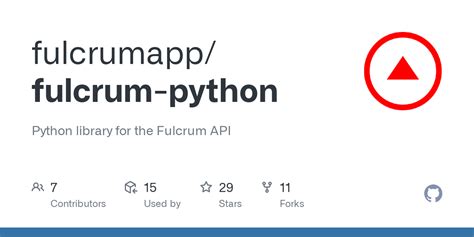 GitHub Fulcrumapp Fulcrum Python Python Library For The Fulcrum API