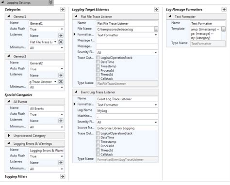 Enterprise Library 5 Logging Block How To Write To Event Viewer Stack Overflow