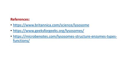 Ultrastructure Of Lysosomes And Its Functions Pptx