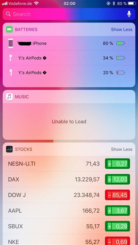 Bug Widgets Work Flawlessly On IOS Beta 11 2 1 R IOSBeta