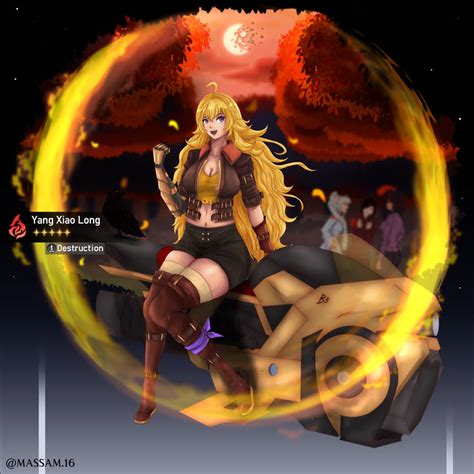 Yang Xaio Long Rwbyhonkai Star Rail By Massam 16 On Deviantart