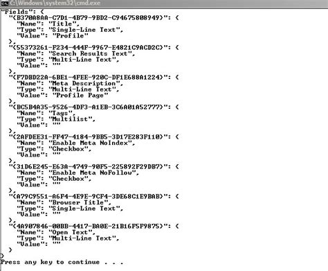 C Parsing Json Returned From The Sitecore Item Web Api Stack Overflow