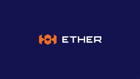 Ether Logo Brand Identity Behance