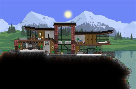 Terraria Amazing Modern House 17 Inspiring Terraria House Designs To