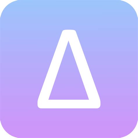 Delta Generic Gradient Fill Icon