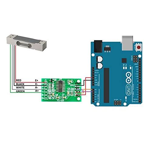 Módulo Hx Conversor bits P Célula Carga Peso Sensor Arduino N Arduino e Eletrônica