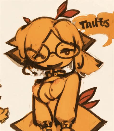 Rule 34 Ai Generated Glasses Looking At Viewer Nightmareknoxie Orange