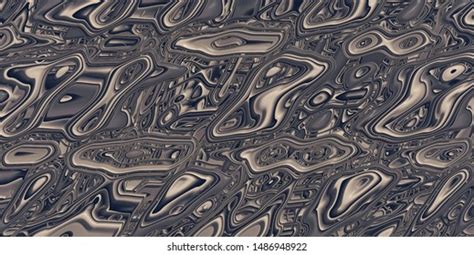Alien Creative Metal Texture Background Art Stock Illustration