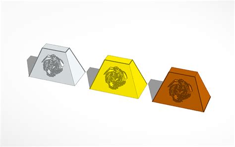 3d Design Beyblade Trophys Tinkercad
