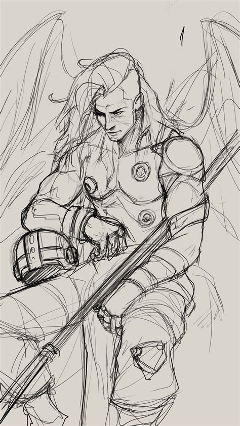 Angemon Fanart Behance