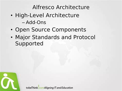 The Alfresco Platform PPT