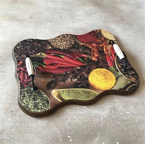 Поднос специи — цена 1400 грн в каталоге Подносы Купить товары для дома и быта по доступной