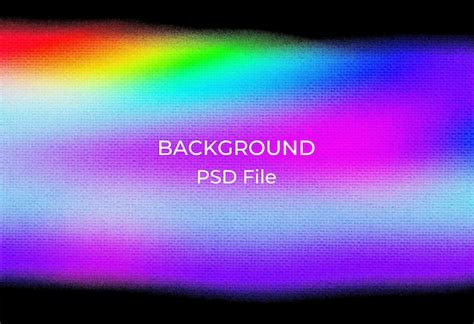 Premium Psd A Colorful Screen With The Words Backlit On It