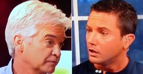 Awkward Moment Angry Phillip Schofield Scolds Gino Dacampo After Vulgar Sex Joke Mirror Online