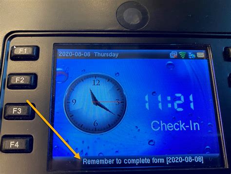Helpdesk Can The Time Clock Device Display A Custom Message For All Employees Knowledge Base