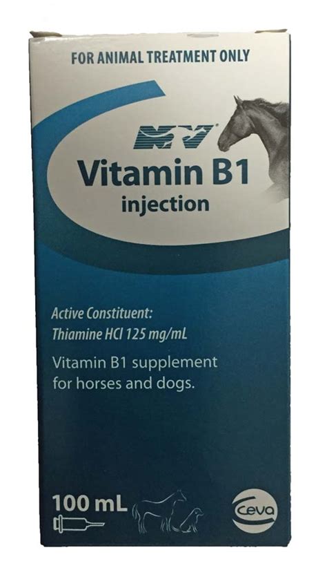 Natures Vet Vitamin B1 Injection 100ml