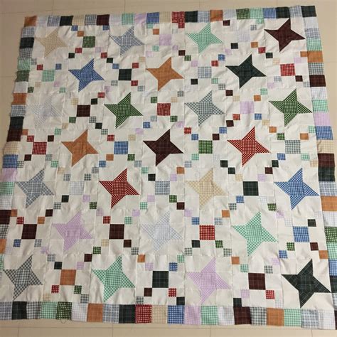 Fettered Friendship Stars Quilt Pattern Bordered Susies
