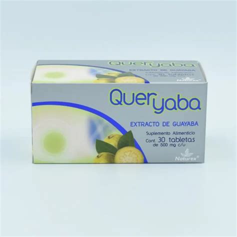 Queryaba Extracto De Guayaba C30 Tabs 7502009743948 Distribuidora Disa