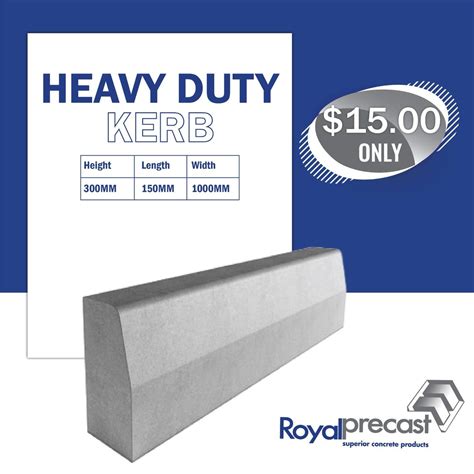 Heavy Duty Kerb Royal Precast