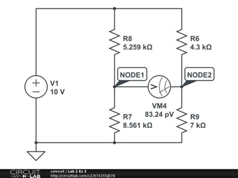 Lab 2 Ex 3 CircuitLab